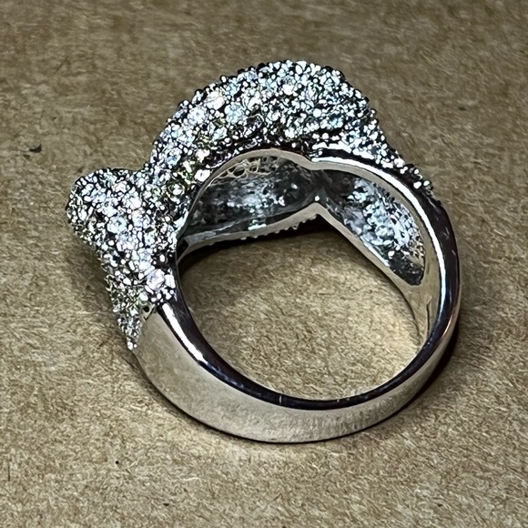 Camille Lucie | Jewelry | New Camille Lucie Silver Cubic Zirconia Ring ...